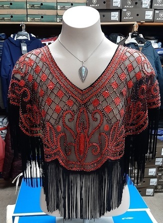 Dazzling Tasseled Shawls - True Western Wear